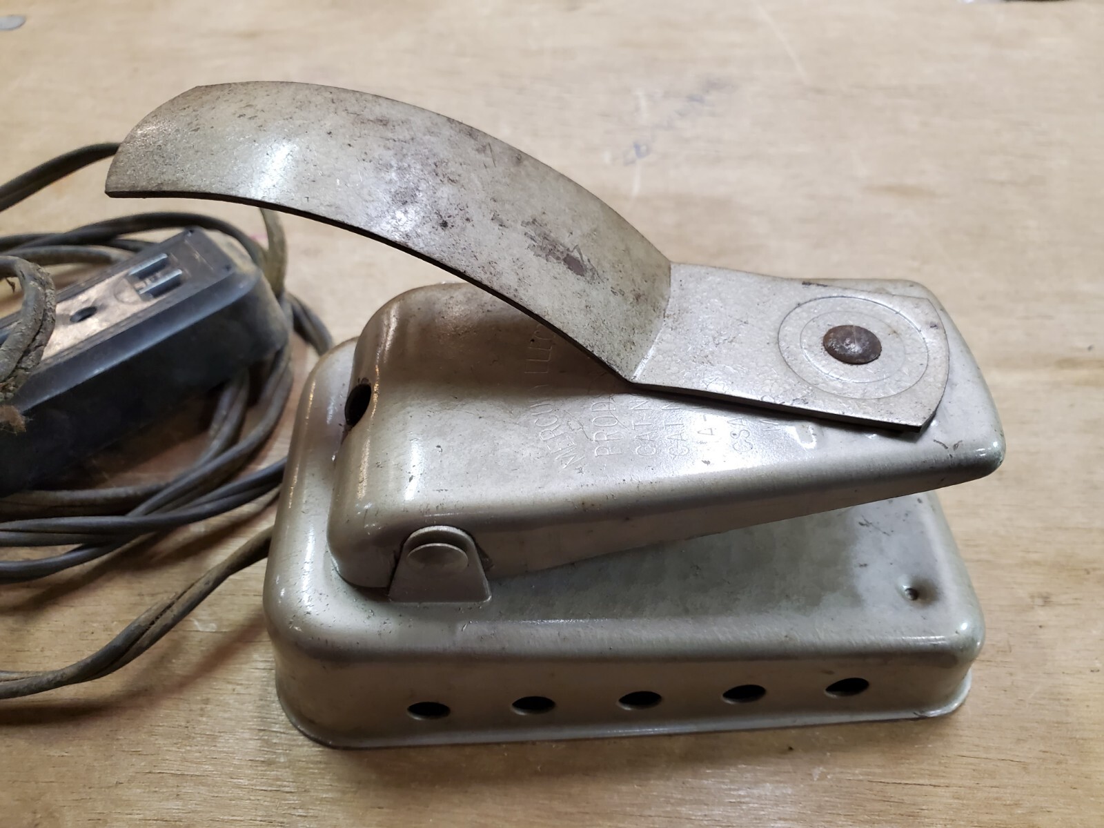 Vtg Mercury Electric 701 Knee/702 Foot Sewing Machine Control Pedal w ...