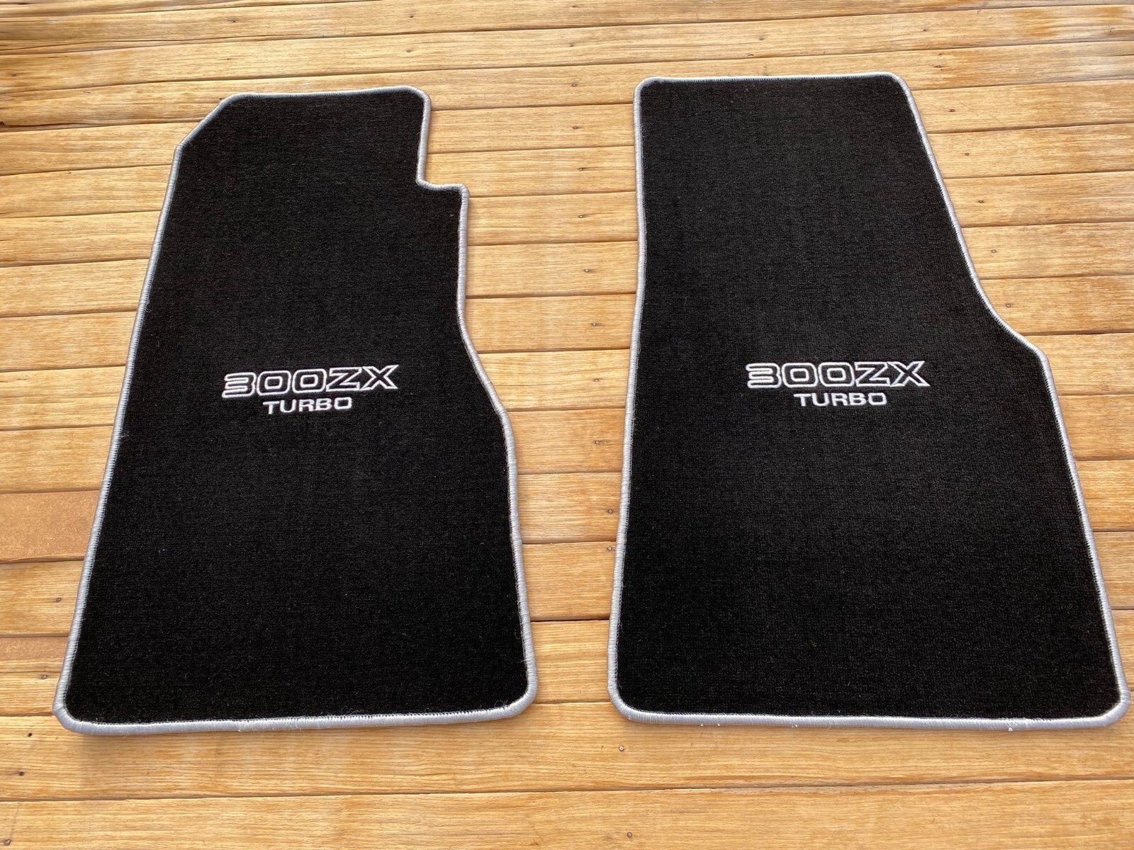 For Nissan 300 ZX Z31 3.0 Twin turbo Floor Mat Mats Carpet Black 2pcs ...