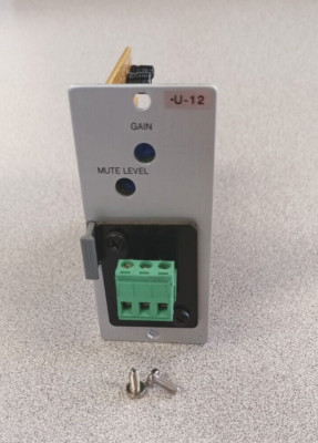 TOA Corporation U-12 Input Module for TOA 900 SERIES II | eBay