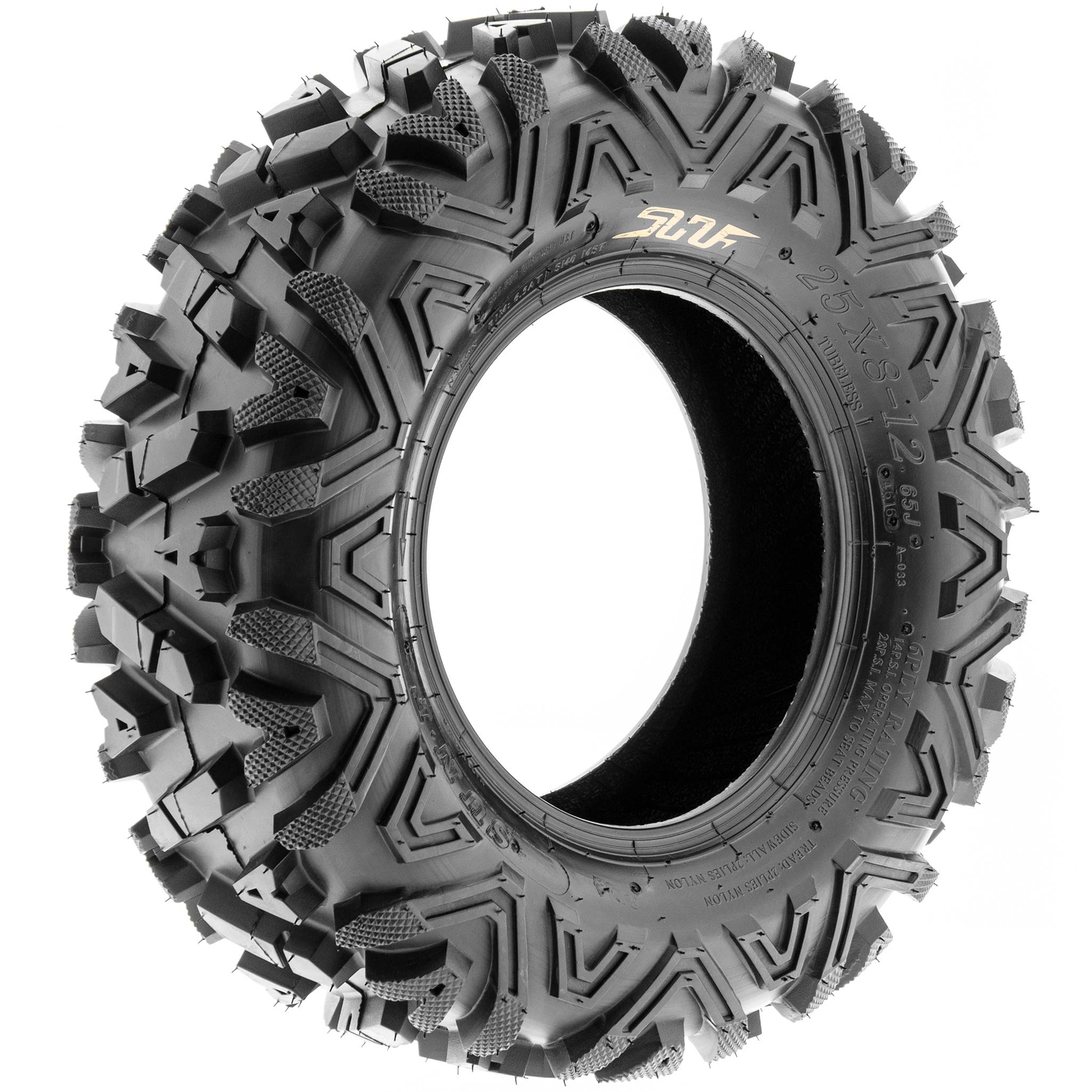 SunF A033 Power I All Terrain ATV UTV Tubeless Tires [Single] | eBay