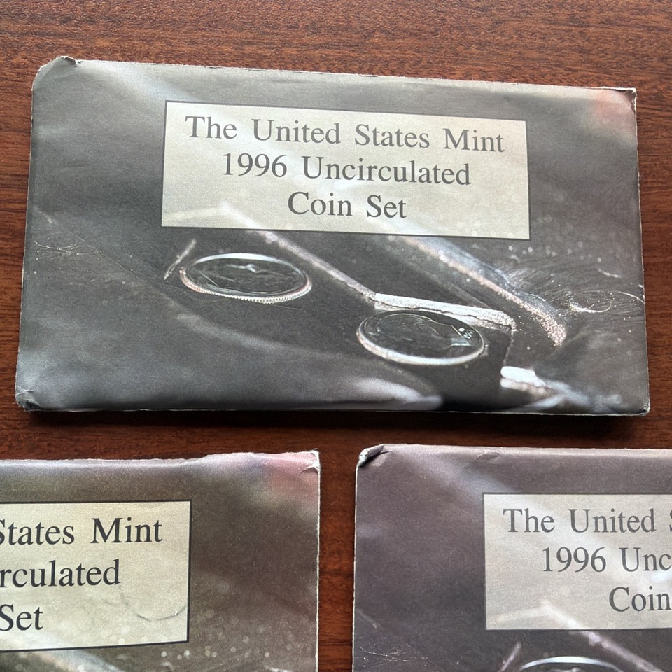 1996 U.S. Mint Set with 1996-W Dime Lot of 4 🇺🇸 | eBay