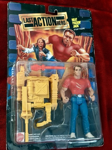 Last Action Hero Mattel Heat Packin' Jack Stunt Figure 1993 Vintage Toy ...
