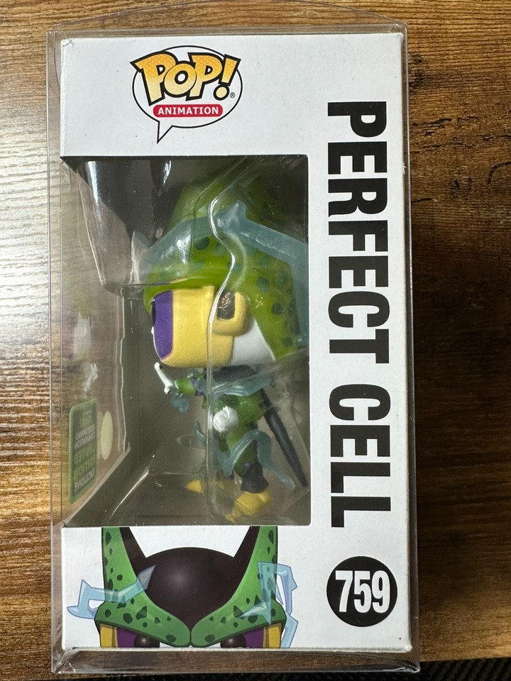 Pop! Dragon Ball Z Perfect Cell #759 LE GITD ECCC Official Exclusive ...