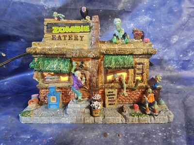 LEMAX Zombie Eatery Light Up Halloween Display | eBay