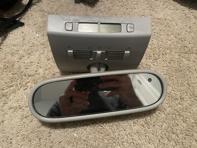 06 07 08 09 10 BEETLE CONVERTIBLE REAR VIEW MIRROR W/ DIGITAL CLOCK ...