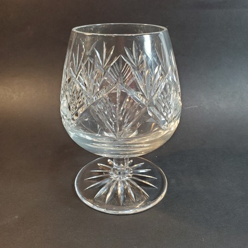 Edinburgh Footed Scotch Whiskey Snifter Tasting Glass Handcut Lead ...