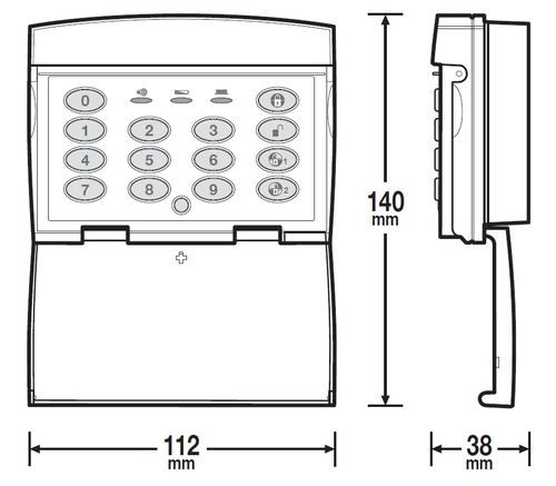 Response Alarms Wirefree Keypad SLKP 868MHz Latest Model / RRP £79.95 ...