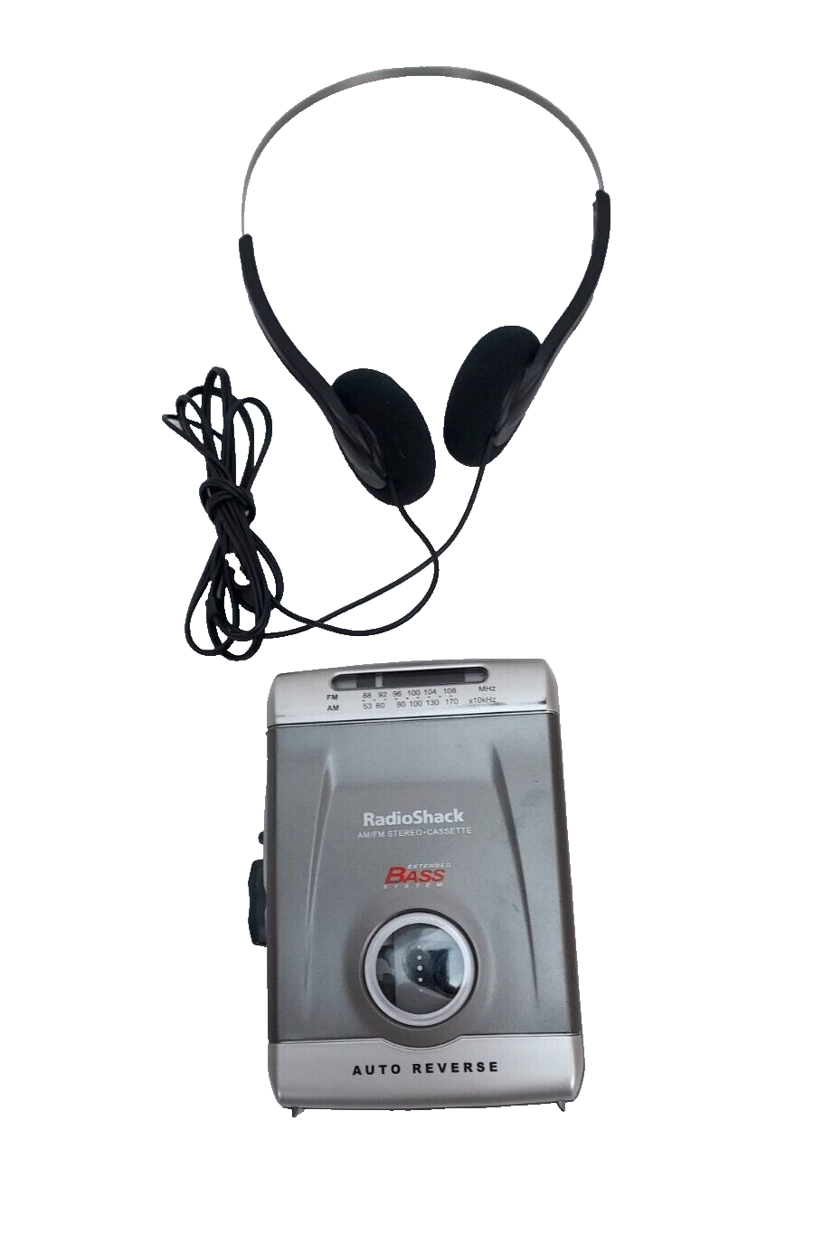 Radio Shack AM/FM Stereo Cassette Player Extended Bass SystemWith ...