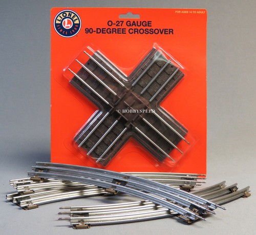 LIONEL 027 GAUGE ADD ON FIGURE EIGHT TRAIN TRACK PACK tubular layout 6 ...