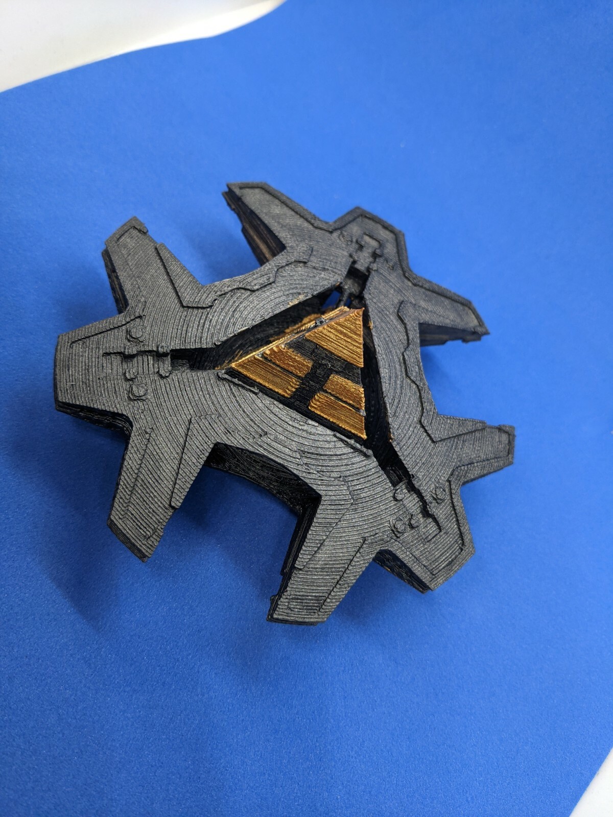 Goa'uld Ha'tak Stargate Ship Apophis Mothership Model Prop Replica SG1 ...