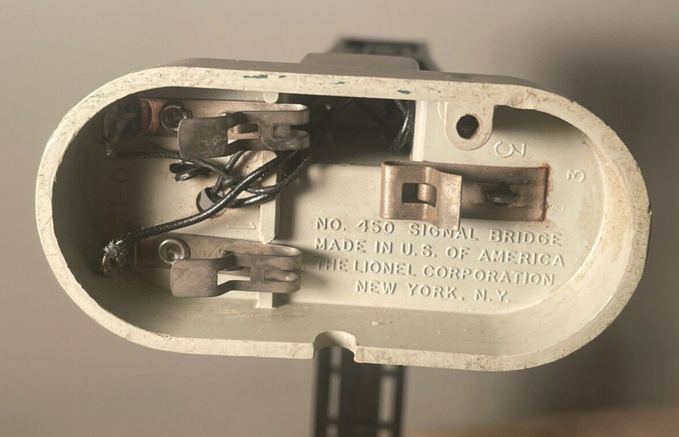 VINTAGE POSTWAR LIONEL 450 OPERATING DOUBLE SIGNAL BRIDGE | eBay