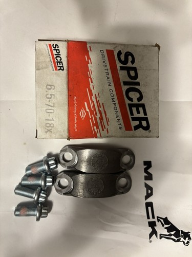 OEM SPICER DRIVESHAFT U JOINT STRAP KIT P/N 6.5-70-18X /85132551 | eBay