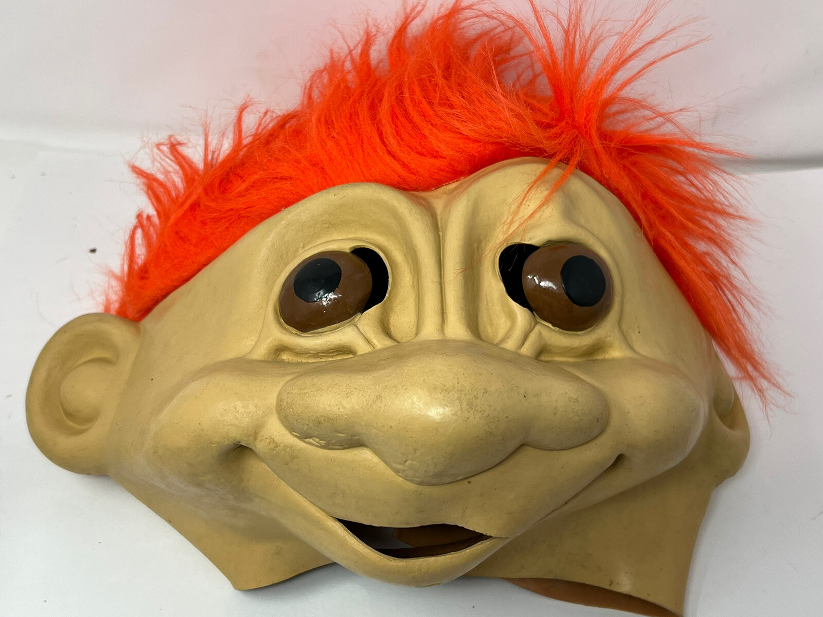 Rare 90s Russ Troll Rubber Halloween Mask - Adult Siz… - Gem