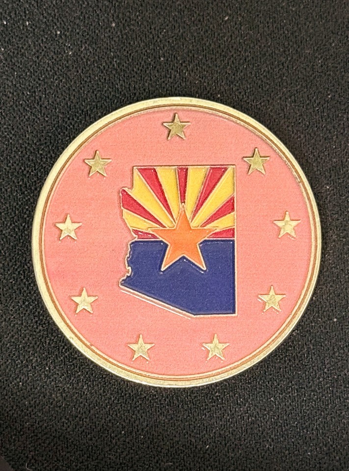 Pima County Constable Arizona Themed Challenge Coin,Law Enforcement ...