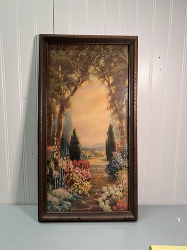 R Atkinson Fox Vintage Framed Print Garden Retreat | eBay