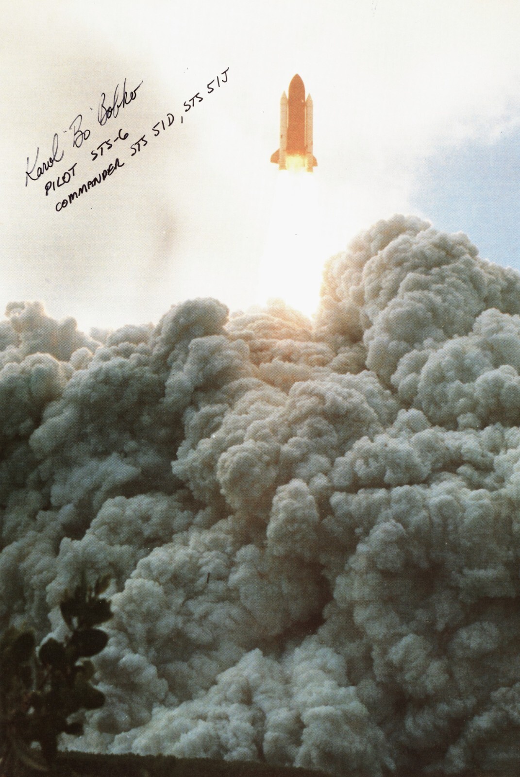 Karol "Bo" Bobko Signed Photo | eBay