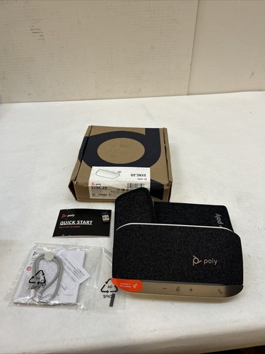 Poly HP Sync 20+ USB-A Speakerphone 772C6AA Speaker 197029536198| eBay