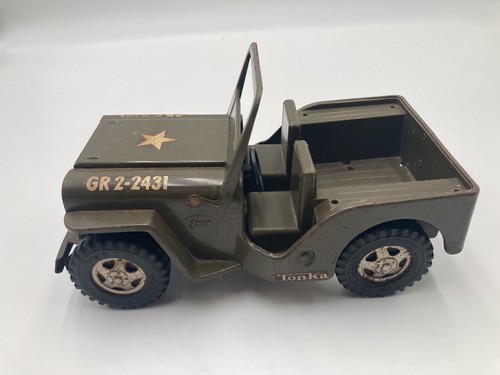 Vintage 60s TONKA Toys US Army JEEP Commander GR 2-2431 | eBay