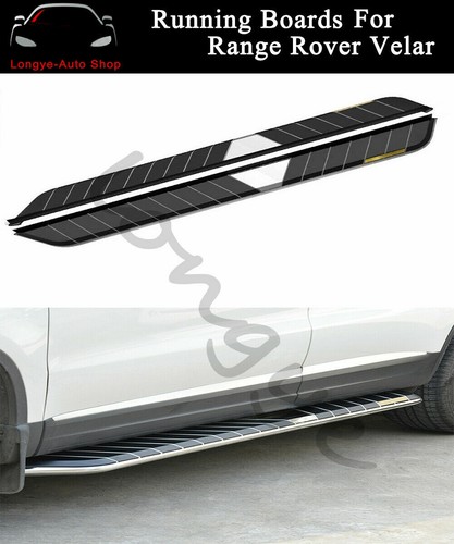 Running Board fits for Land Rover Range Rover Velar 2018-2023 Side Step ...