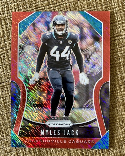 2019 Panini Prizm Myles Jack Red Shimmer Refractor FOTL /15 SSP | eBay