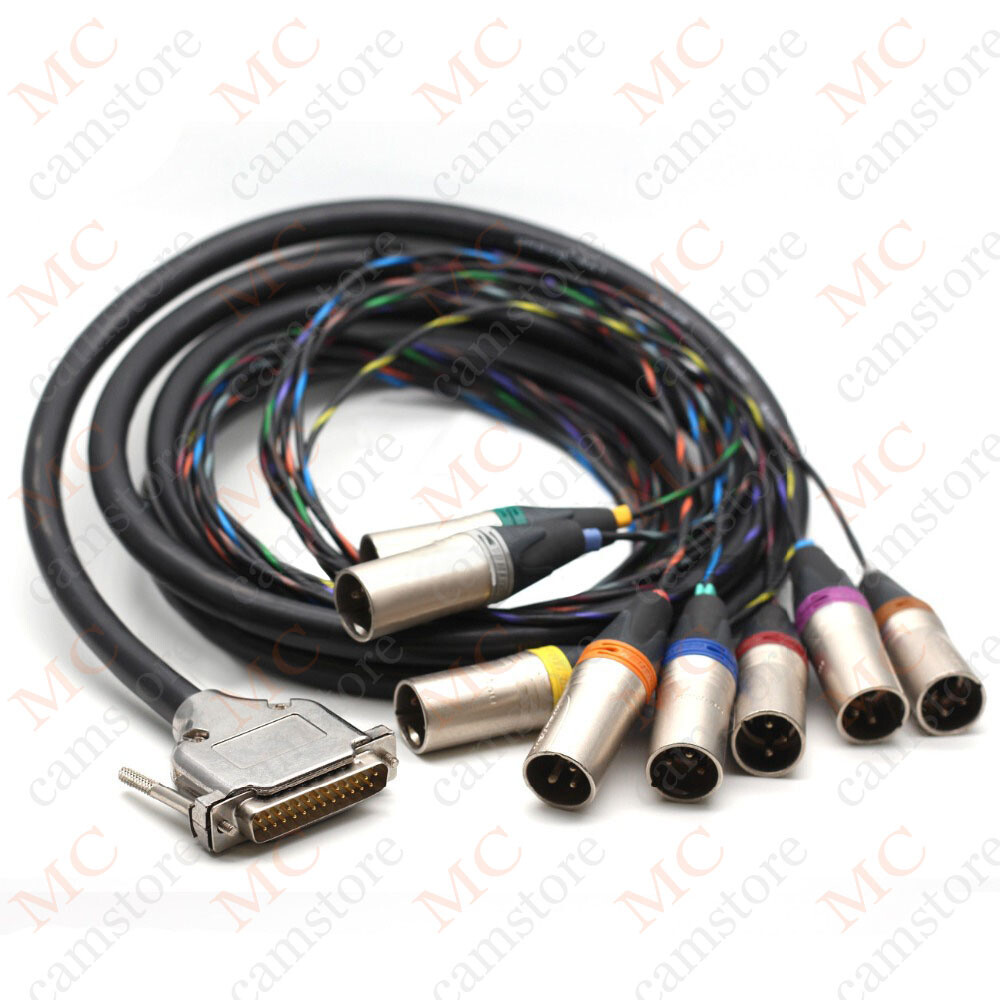 Canare MR202-8AT DB25 to NEUTRIK 8 XLR 3pin male Audio cable | eBay