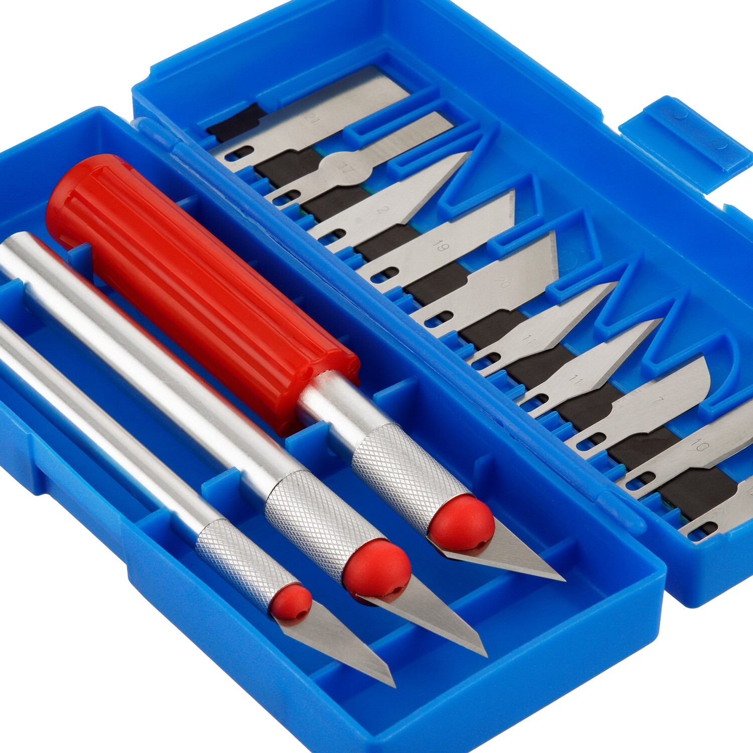 Bastelmesser Set +Pinzette Schnitzmesser Präzisionsmesser Skalpell ...