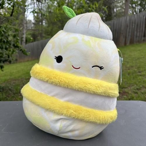 Squishmallows Original 16-Inch Landry Yellow Meringue Macaron RARE HTF ...