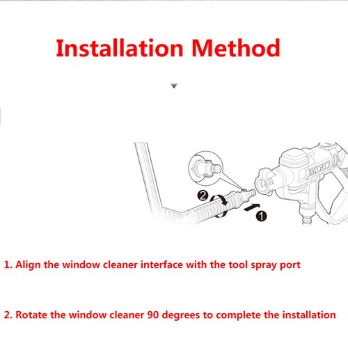 WORX WA4050 Window Wiper for Hydroshot WG629E WG630 WG644 WU629 ...