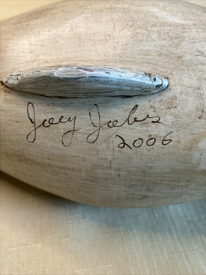 Joey Jobes Canvasback Hen Duck Decoy 2006 | eBay