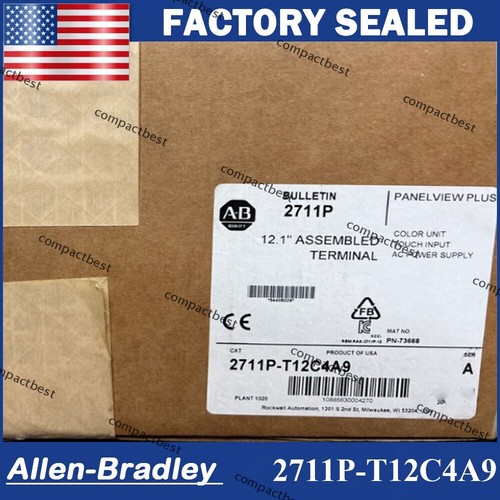 Allen Bradley 2711P-RP9A Logic Module PanelView Plus 1250 Touch HMI #3 ...