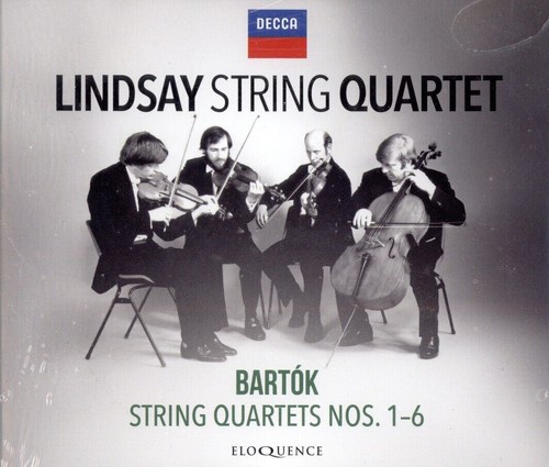 Béla Bartók: String Quartets 1-6 / LINDSAY STRING QUARTET (3 CDs, Eloquence) | eBay