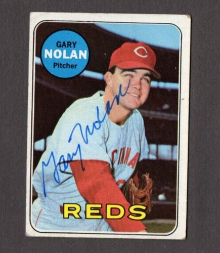 Gary Nolan 1969 Topps authentic autographed card Reds | eBay