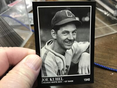 1991 The Sporting News CONLON COLLECTION Baseball Card #188 JOE KUHEL ...