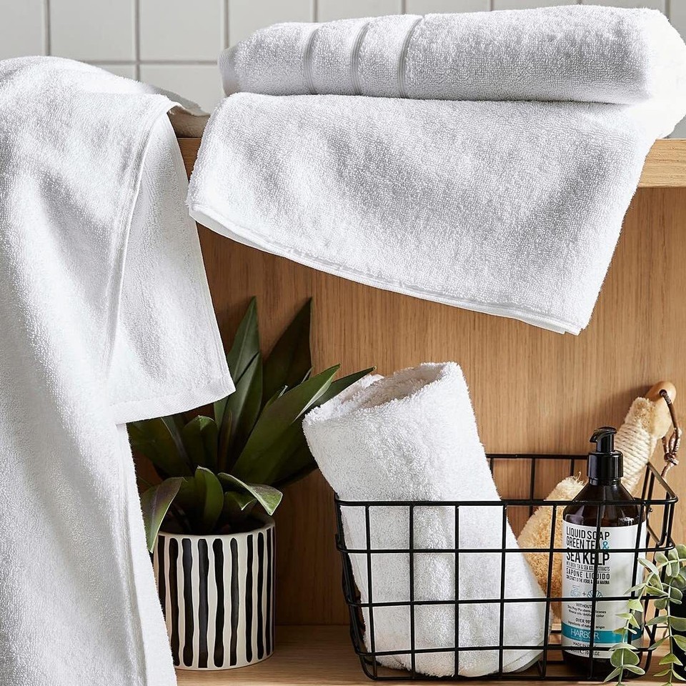 Hotel Premium Hand Bath Towels Sheet Heavyweight 800gsm Luxury Soft ...
