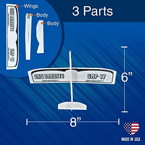 Balsa Wood Airplane Kits | Plane Toys Set - 6 Small Balsa Glider | Set ...