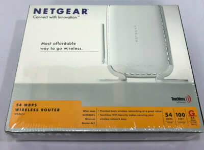 New Netgear 54 mbps Wireles Router WGR614 Factory Sealed | eBay