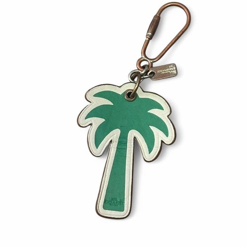 Coach Green Palm Tree Keychain/Bag Charm | eBay