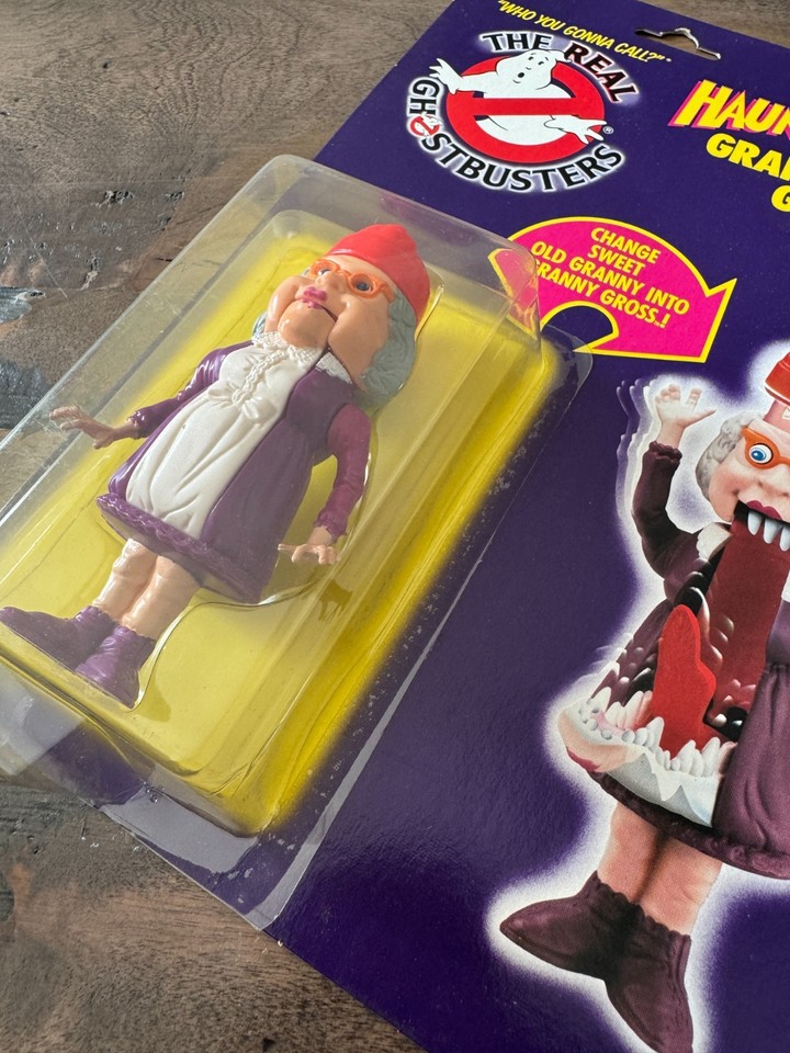 Kenner 1986 The Real Ghostbusters Haunted Humans Granny Gross Ghost ...