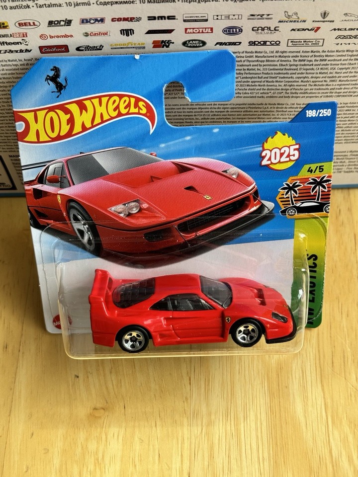 Hot Wheels Ferrari F40 Competizione Red 2025 | eBay UK