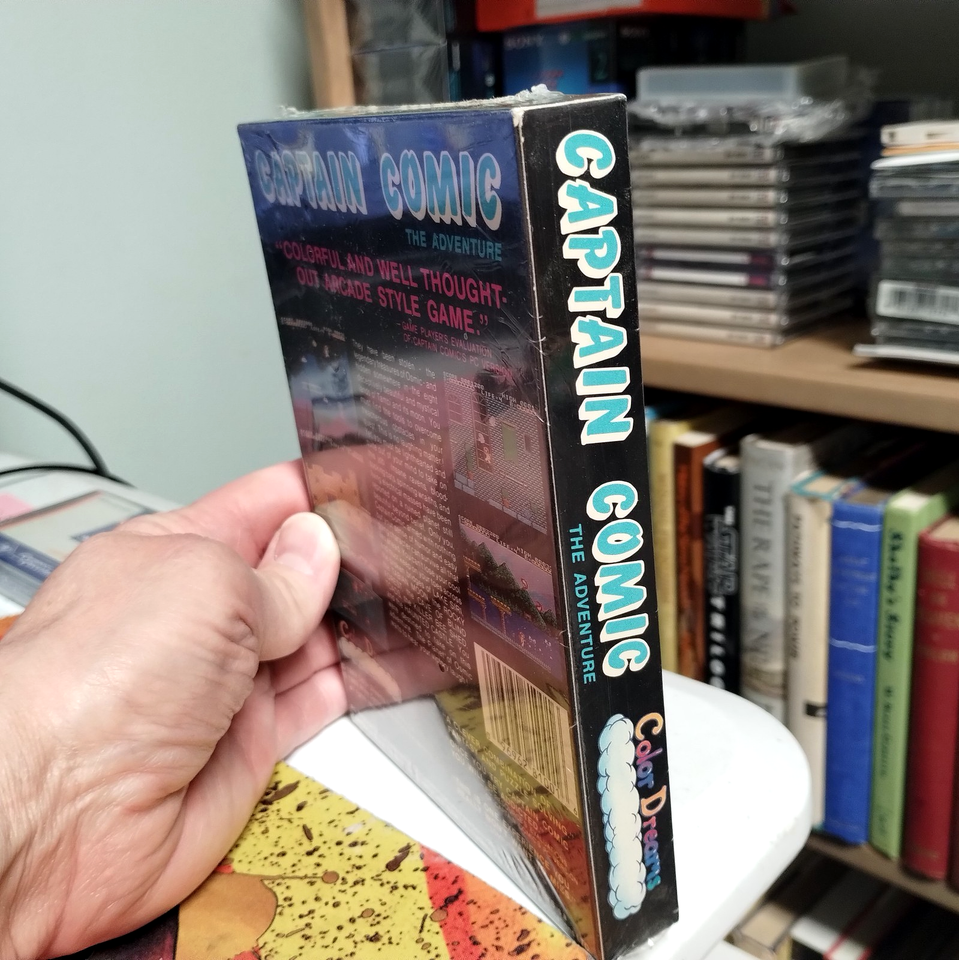 Vintage CAPTAIN COMIC The Adventure Game NES Nintendo NEW Factory ...