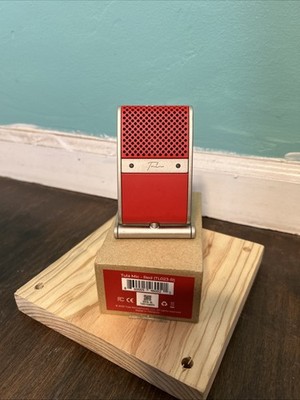 Tula Mic - red USB Compact Condenser Microphone with Case and Lavalier ...