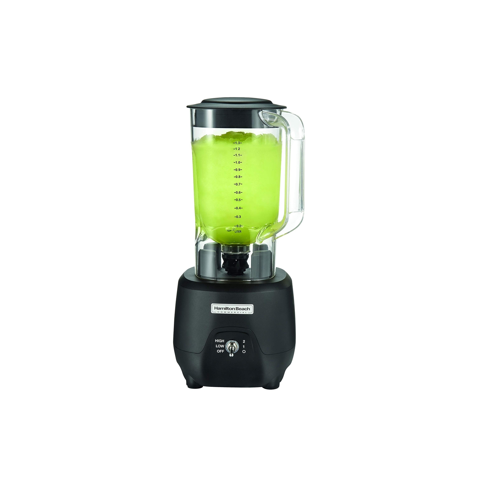 Hamilton Beach Commercial 908R 44Oz Bar Blender, 2 Speed, 1 HP, Black ...