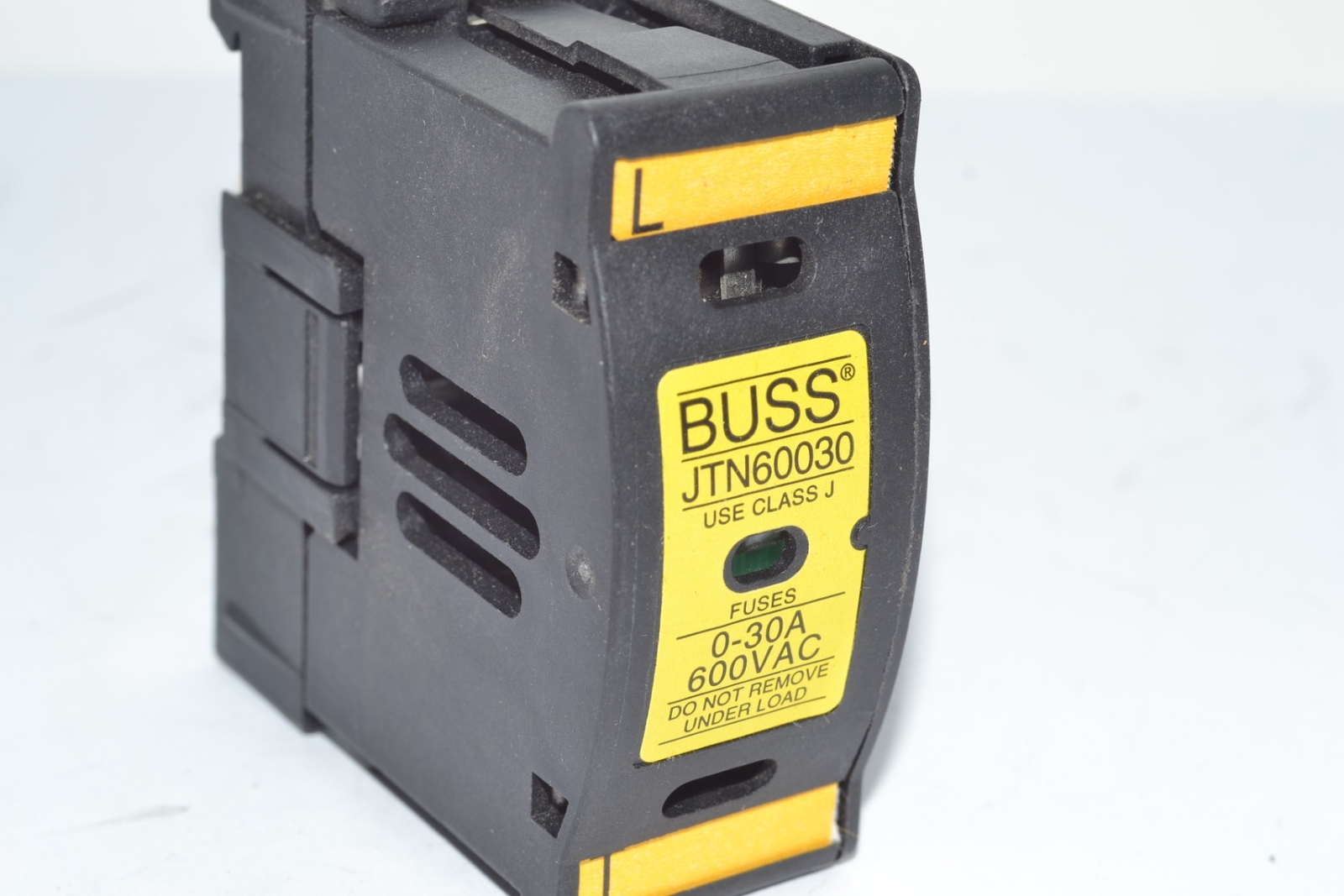 Bussmann JTN60030 Safety J Class J Finger Safe Indicating Fuse Holder ...