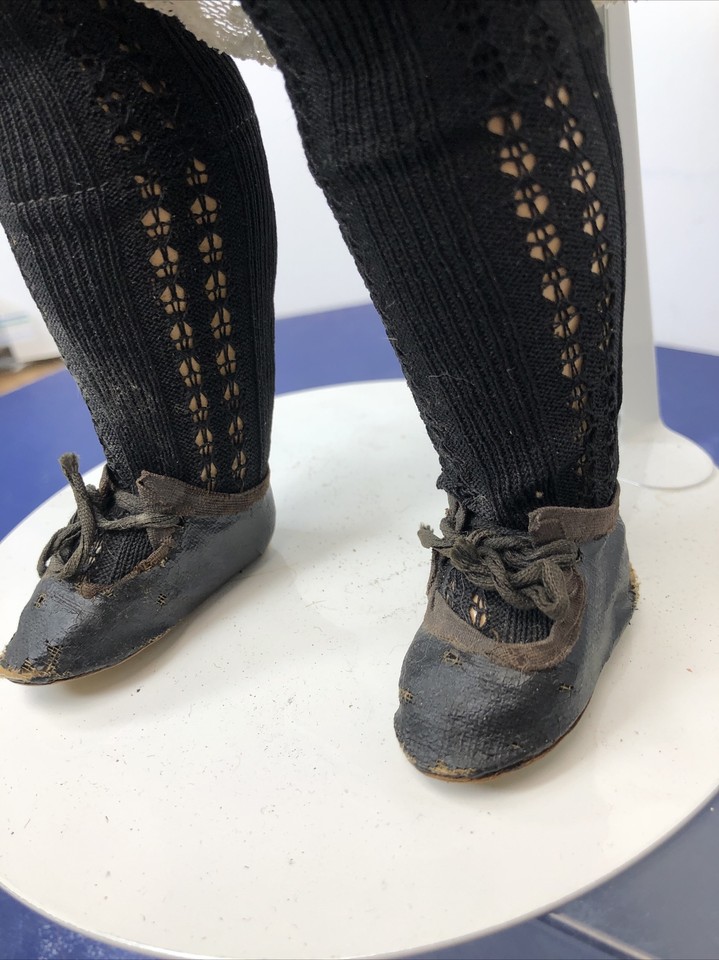 19” Antique German Heinrich Handwerck #29 Bisque Doll Compo Body BL SL Eye SC4 | eBay