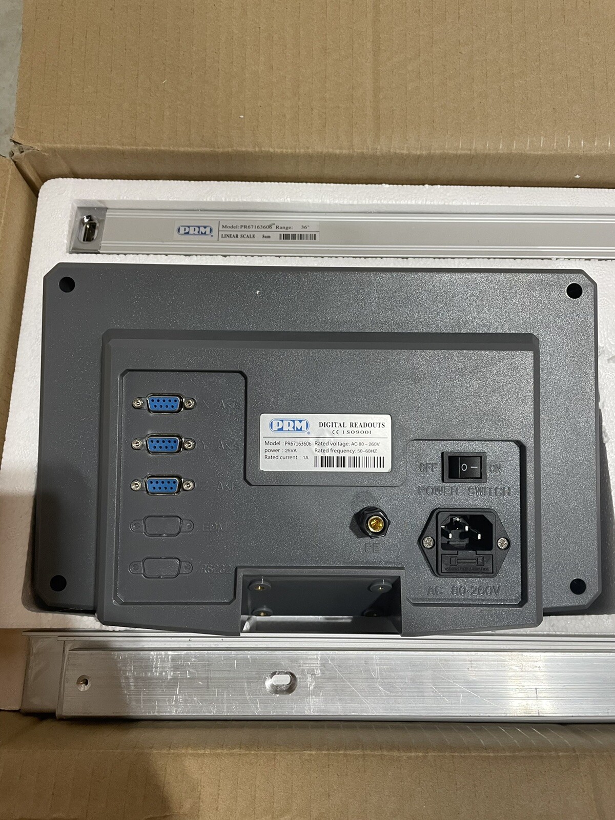 DRO,Digital Readout Kit 3 axis PRM for Manual Mill | eBay