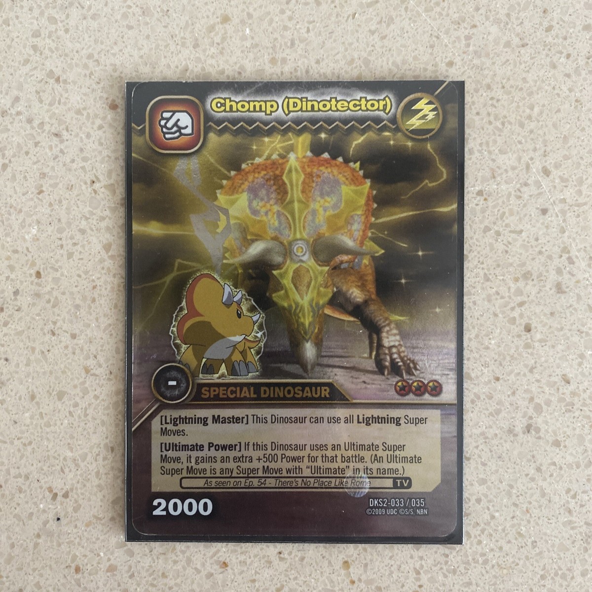 Dinosaur King Cards Chomp