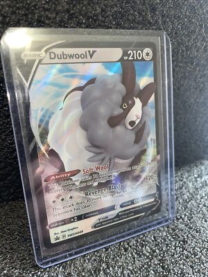 Pokémon TCG Dubwool V SWSH Black Star Promo SWSH049 Holo Promo | eBay