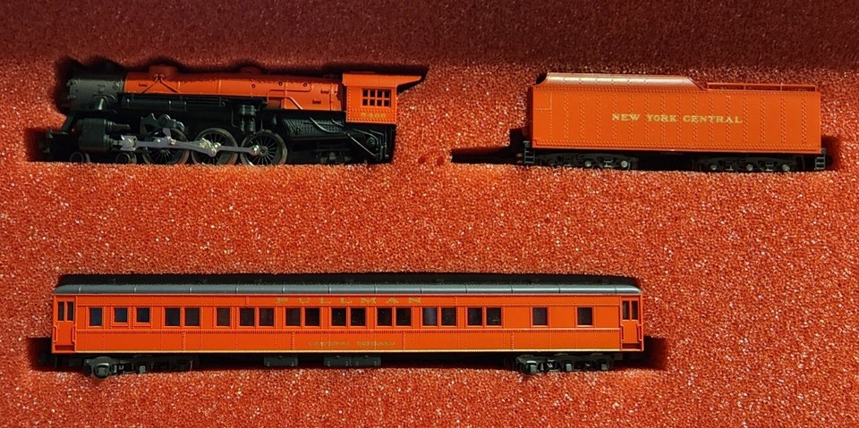 Con-Cor N Scale The Cardinals Train Passenger Set New York Central ...