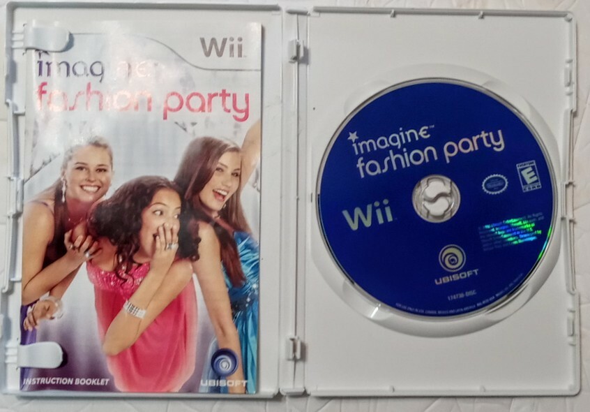 Imagine Fashion Party - Nintendo Wii Video Game Simulation Runway Dress ...