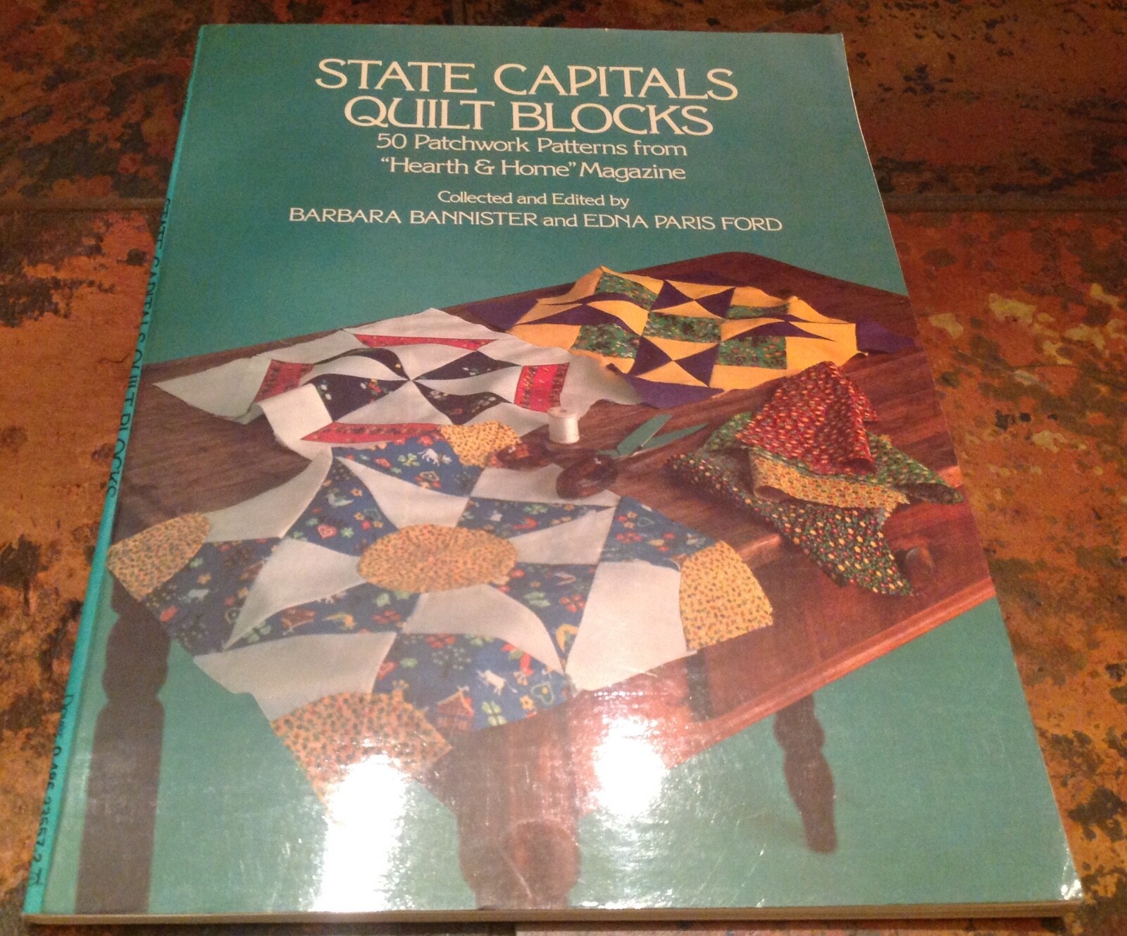 STATE CAPITOLS QUILT BLOCKS 50 PATTERNS BARBARA BANNISTER & EDNA PARIS ...